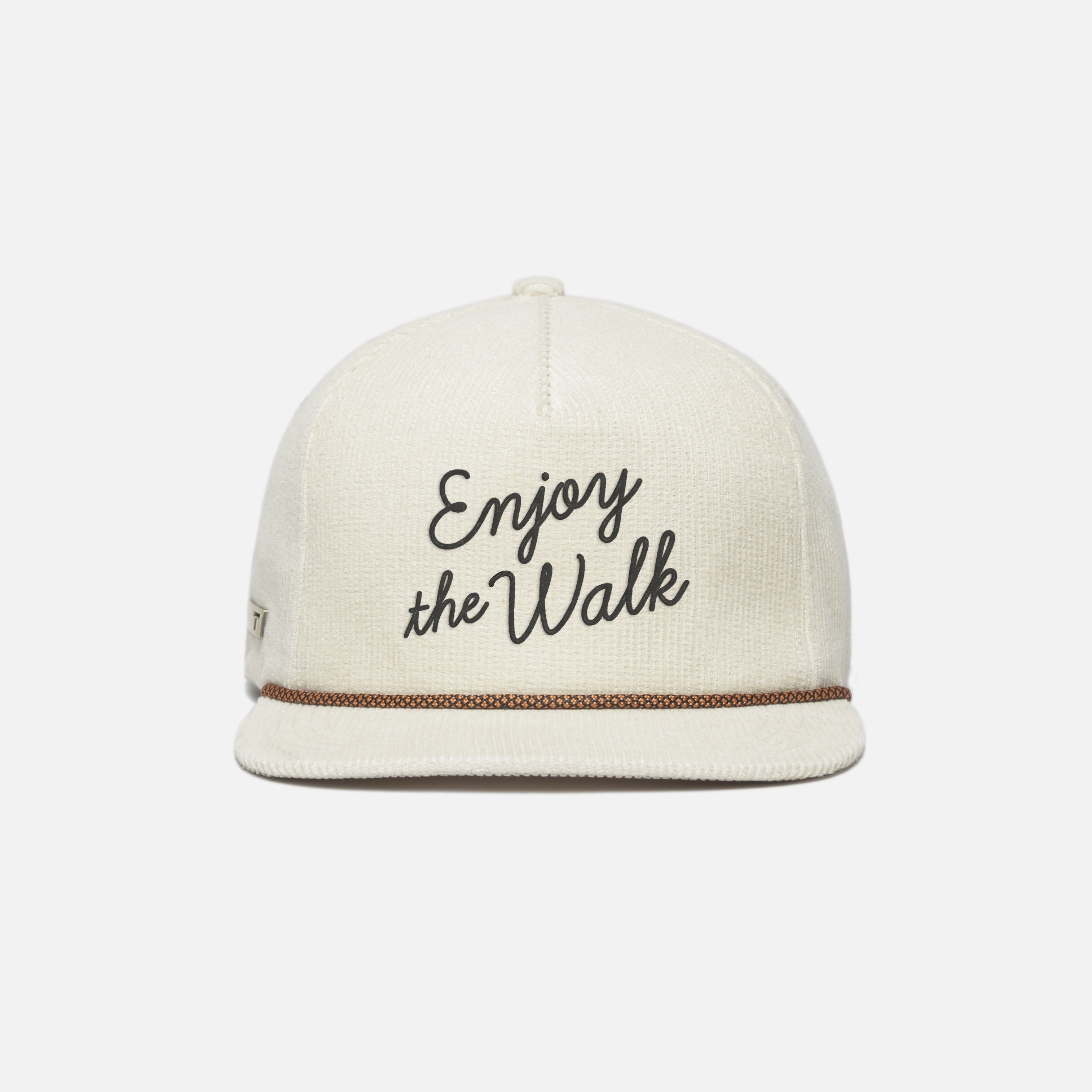 TRUE linkswear™ | Enjoy The Walk 5-Panel Corduroy Strapback – TRUE ...